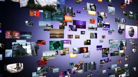 Animated Video Wall Stock Footage ~ Royalty Free Stock Videos | Pond5