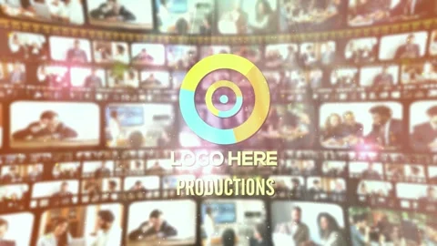 Flim Strip Cinematic Logo V1 ~ After Effects #271065692