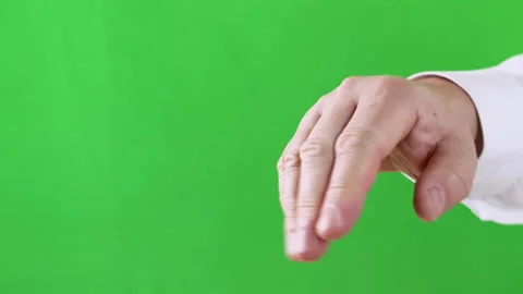 Flip Hand gesture. Close up hand gesture... | Stock Video | Pond5