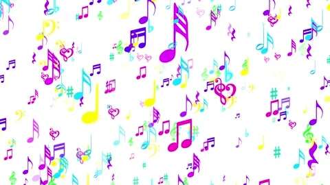 Music Notes Icons Stock Footage ~ Royalty Free Stock Videos | Pond5