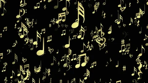 Music Notes Icons Stock Footage ~ Royalty Free Stock Videos | Pond5