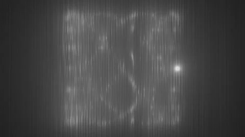 Floating Neon Led Light Formation Behind... | Stock Video | Pond5