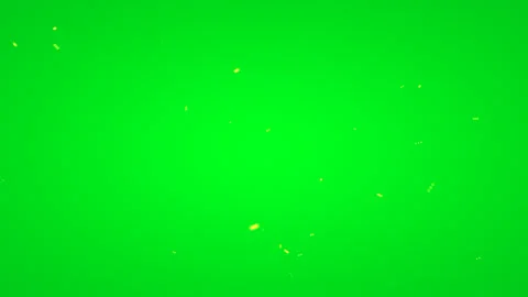 Floating particles on green screen | Stock Video | Pond5