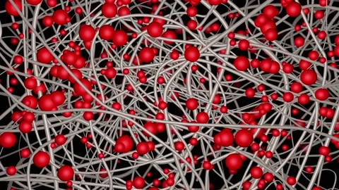 Floating particles moving through and ca... | Stock Video | Pond5