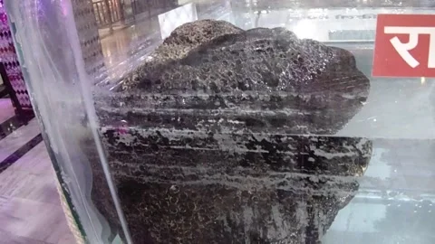 Floating Stones As Called Ram Pathar In ... | Stock Video | Pond5