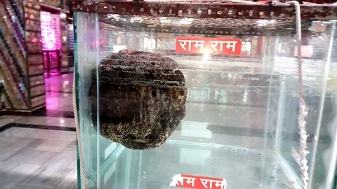Floating Stones As Called Ram Pathar In ... | Stock Video | Pond5