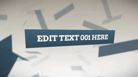 After Effects Template: Floating Text Cards #23528893