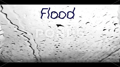 Flood animation. Floods on the planet. Tragic. Floods background ...