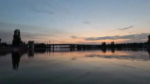 Flooded streets in Kherson town with bea... | Stock Video | Pond5