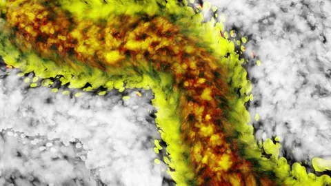 Flow Animation, Abstract Fluid Animation... | Stock Video | Pond5