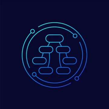 Flow Chart Vector Illustrations ~ Vectors | Pond5