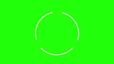 flow cycle step process cycle arrow next... | Stock Video | Pond5