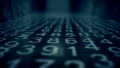 Numbers Stock Videos – Royalty-Free HD & 4K Videos