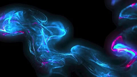 Flow Particles Moving Background. fast e... | Stock Video | Pond5