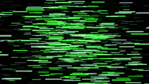 Flow of strokes in matrix. Animation. Be... | Stock Video | Pond5