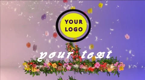 Flower fall project ~ After Effects Project #46637957