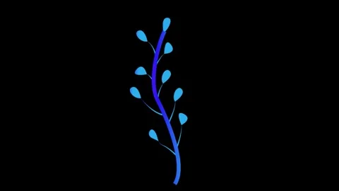 Flower growth animation concept | Stock Video | Pond5