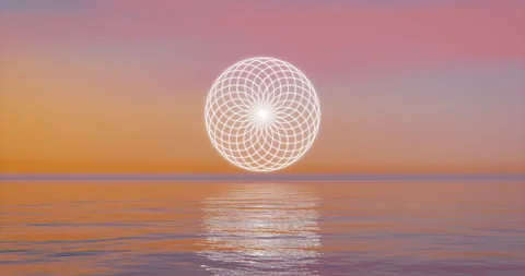 Flower Of Life Symbol Stock Video Footage | Royalty Free Flower Of Life ...