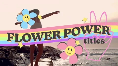 Flower Power Titles ~ After Effects Template #231691038