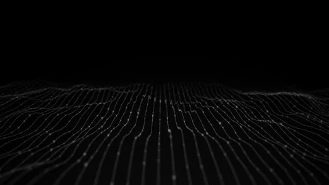 Flowing smooth Plexus terrain waves back... | Stock Video | Pond5