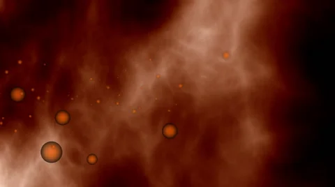 Flowing sprites over animated background | Stock Video | Pond5