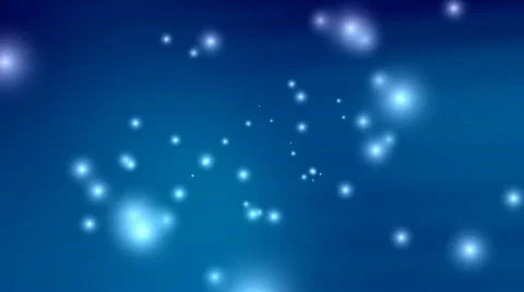 Flowing sprites over blue background | Stock Video | Pond5