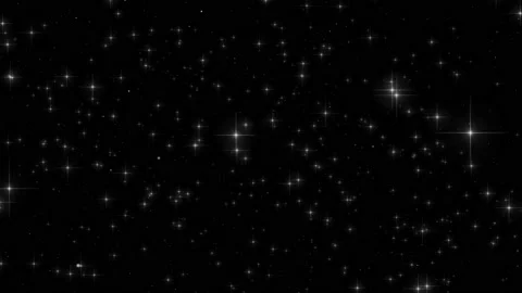 flowing stars space background black | Stock Video | Pond5