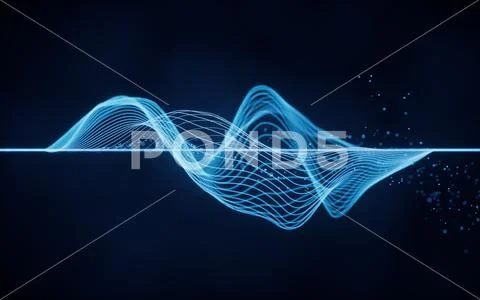 Flowing wave lines, curve pattern, 3d rendering.: Graphic #178676589