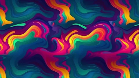 Fluid Art Drawing Video - Abstract Acryl... | Stock Video | Pond5