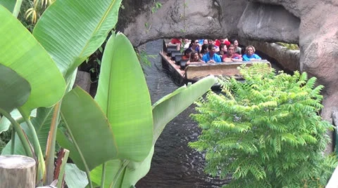 Flume, Log Rides, Amusement Parks, Water... | Stock Video | Pond5