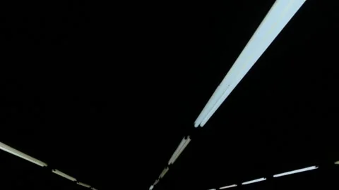 Fluorescent Lights Liminal Spaces Extrem... | Stock Video | Pond5