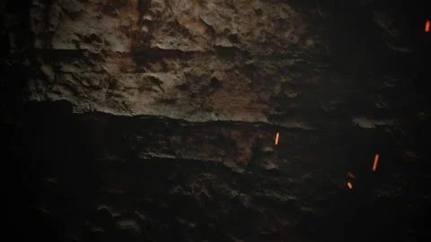 Fly particles and light effect on grunge... | Stock Video | Pond5