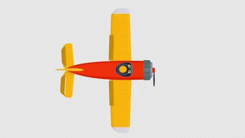 Airplane Animation Stock Video Footage | Royalty Free Airplane ...