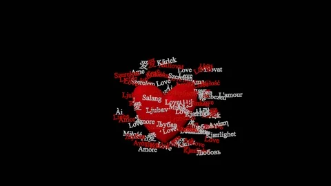 Flying alphabet letters. 3D Animation. | Stock Video | Pond5