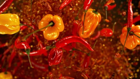 Chilli Powder Explosion Stock Footage ~ Royalty Free Stock Videos | Pond5