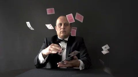 Cards Flying Stock Video Footage | Royalty Free Cards Flying Videos | Pond5