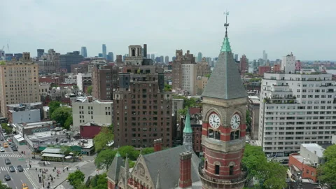flying counter clock around Jefferson Ma... | Stock Video | Pond5