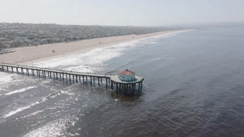 flying counter clockwise around iconic M... | Stock Video | Pond5