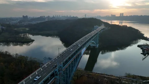flying counter clockwise shot of Henry H... | Stock Video | Pond5