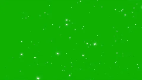Flying glitter sparkles green screen mot... | Stock Video | Pond5