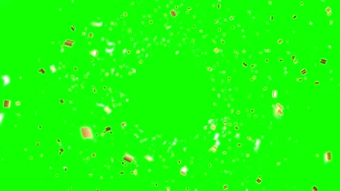 Golden Confetti Background Stock Footage ~ Royalty Free Stock Videos | Pond5
