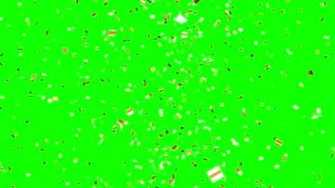 Golden Confetti Background Stock Footage ~ Royalty Free Stock Videos | Pond5