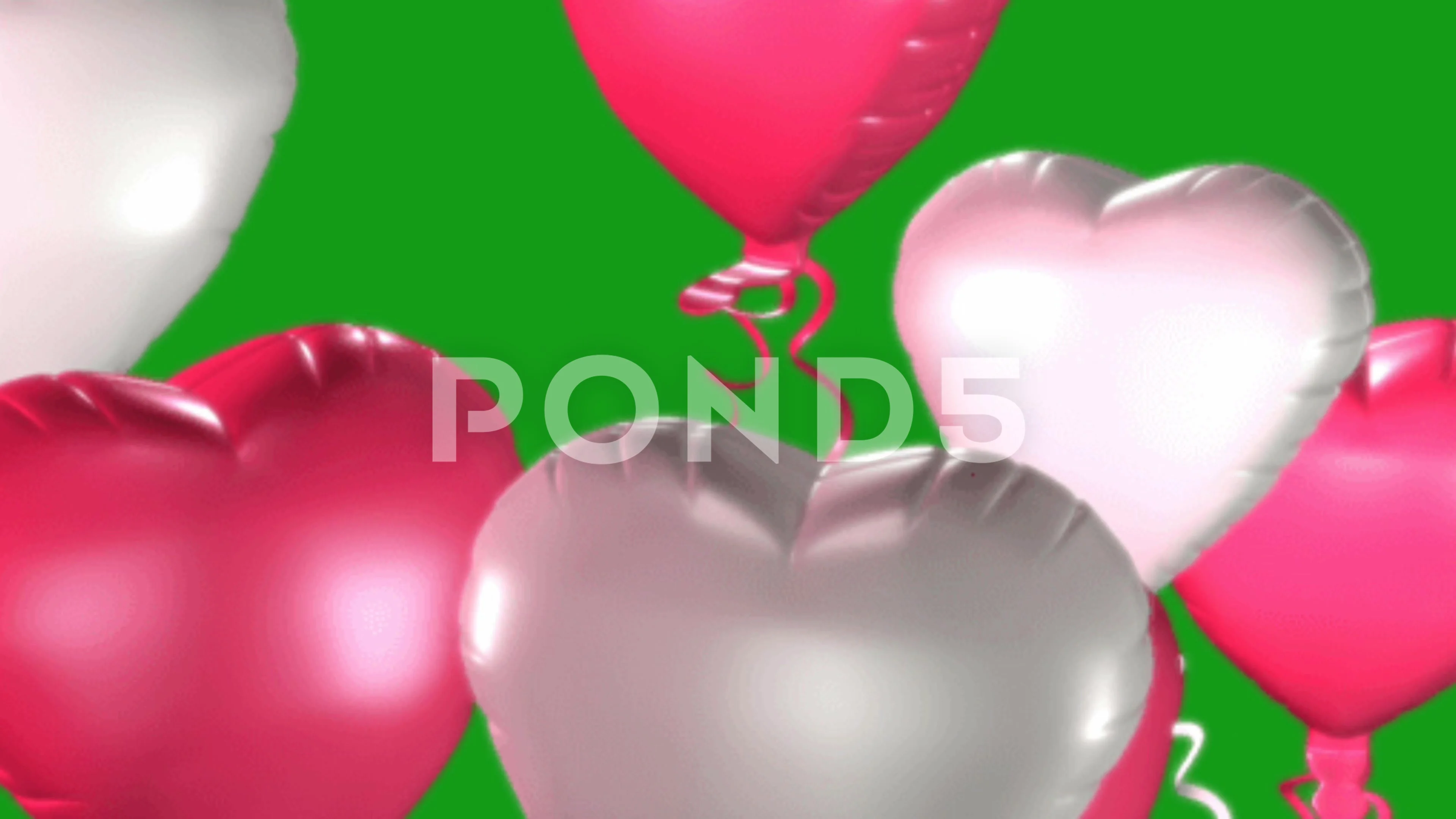 Animated Balloons Moving
