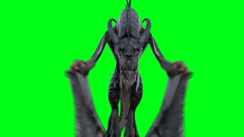 flying horror dragon. Fantasy concept. 4... | Stock Video | Pond5