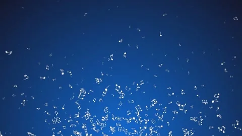 Flying Musical Notes Animation, Renderin... | Stock Video | Pond5