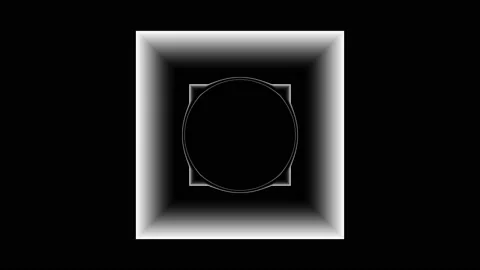 Flying Out of a Dark Box Mask Tunnel Bac... | Stock Video | Pond5