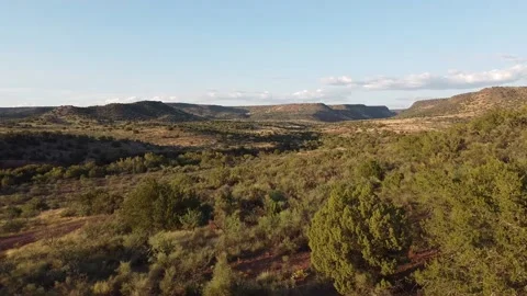 Flying Over Desert Prairie Aerial | 4K N... | Stock Video | Pond5