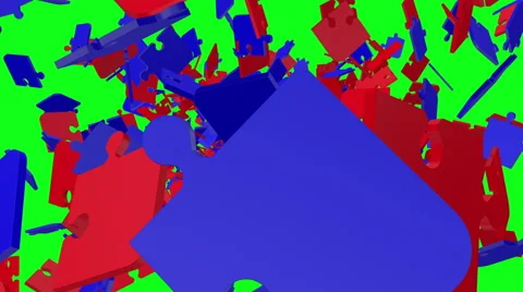 Jigsaw Puzzle Pieces Green Screen Stock Videos – Royalty-Free HD & 4K ...