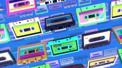 Retro Tapes Stock Videos – Royalty-Free HD & 4K Videos | Pond5