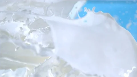 Flying Milk Stock Video Footage | Royalty Free Flying Milk Videos | Pond5